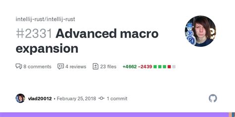 Intellij Rust Support Of Advanced Macro Expansion Rrust