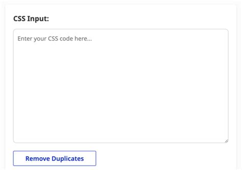 Remove Duplicate Css Online • Ai Parabellum