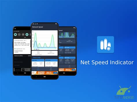 Net Speed Indicator Misura Costantemente Le Prestazioni Della Connessione A Internet