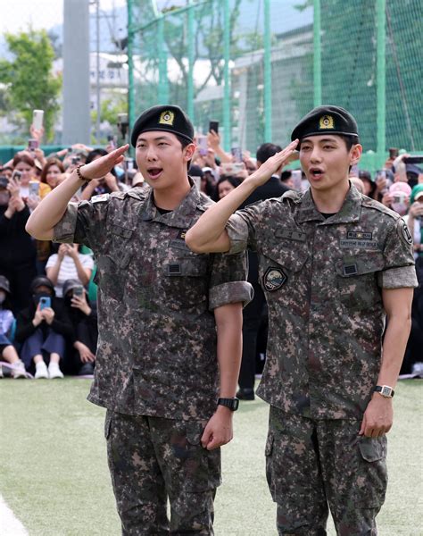 Rm·뷔 전역→지민·정국 내일 11일 제대…bts 완전체 카운트다운 스포츠조선