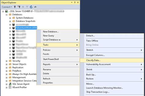 Discovering And Classifying Personal Data With Sql Server Gdpr Series