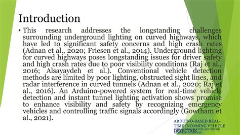 arduino based vehicle detection sys pptx