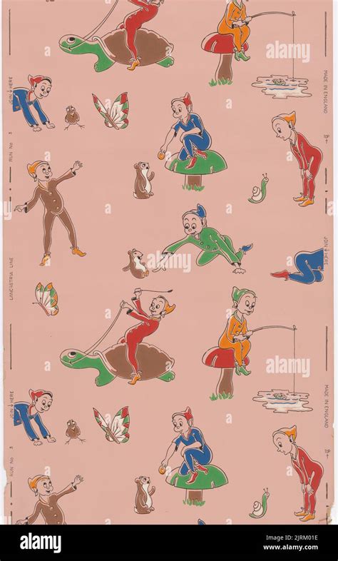 Wallpaper 1950s United Kingdom By Wall Paper Manufacturers Ltd T Of Yvonne Weeber In