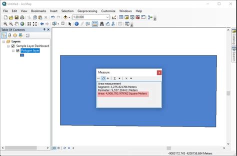 Problem The Measure Tool In Arcmap And Arcgis Online Displays Different Measurement Value