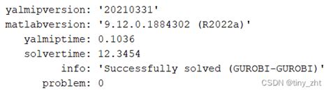 Matlabgurobi求解出现数值问题：numerical Problemsnumericfocus Csdn博客