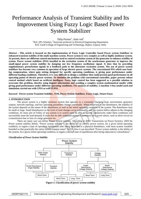 PDF Performance Analysis Of Transient Stability And Its PDF FilePerformance Analysis Of