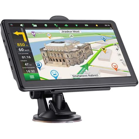 7 인치 터치 스크린 Gps 네비게이터 트럭 차양 Sat Nav 자동차 Gps 네비게이션 256m 8g 2022 유럽지도