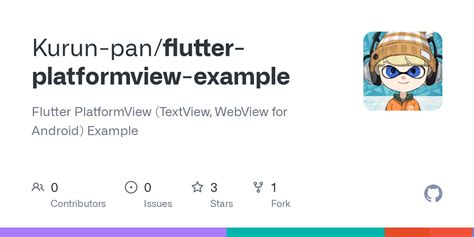 Github Kurun Panflutter Platformview Example Flutter Platformview Textview Webview For