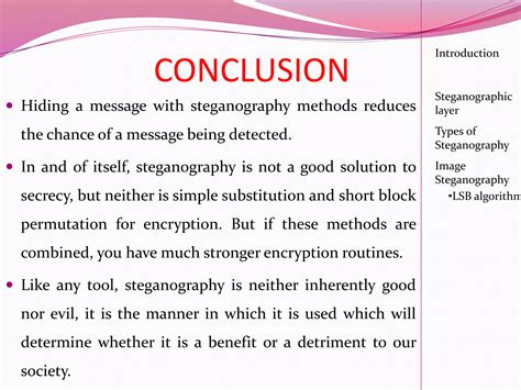 Image Steganography Using Lsb Pptx