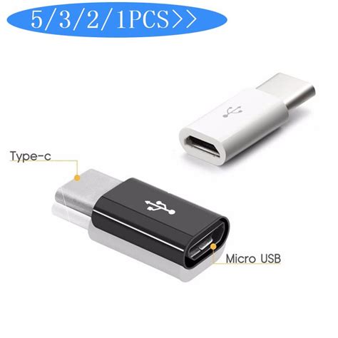 Micro USB To USB C Adapter Mobile Phone Adapter Microusb Connector For Huawei Xiaomi Samsung