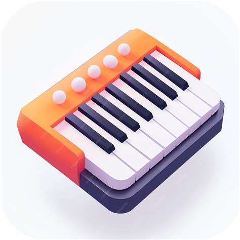 Premium Photo A Colorful Keyboard With A Purple And Orange Keyboard On The Bottom