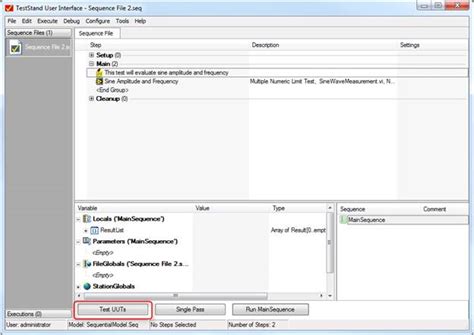 Teststand Basics Part 1