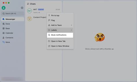Mute Chat Notifications