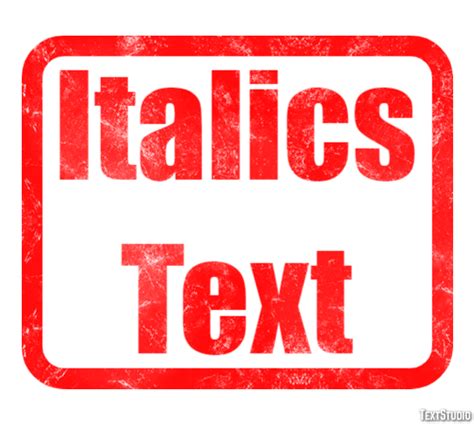 Italics Text Text Effect And Logo Design Font