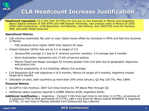Headcount Justification Template Excel