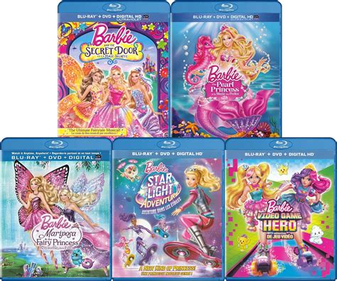 Barbie Pearl Princess Mariposa The Fairy Princess Video Game Hero Secret Door Star