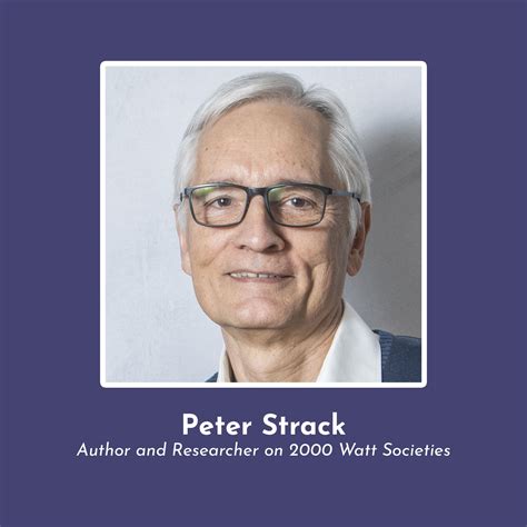 Peter Strack — 2000 Watt Society The Realities Of Living A Lower