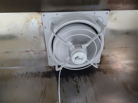 식당 환풍기 교체작업 네이버 블로그