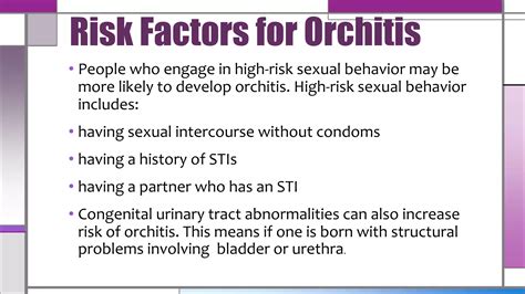 Orchitis And Epididymitis Pptx