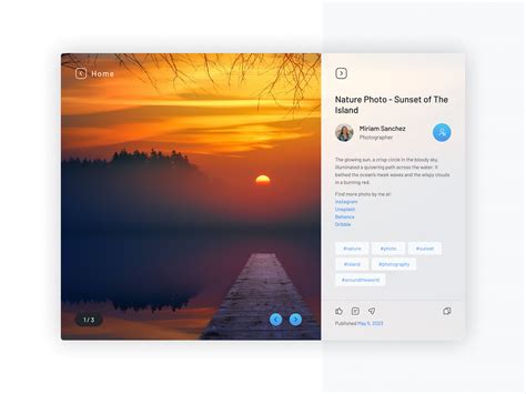 Image Slider Daily Ui 072 By Bhayu Sakti On Dribbble