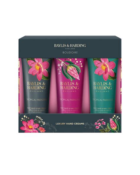 Baylis And Harding Boudoire Tropical Paradise Luxury Hand Cream T Set
