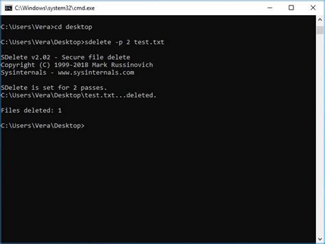 How To Use Sdelete To Securely Delete Files See The Guide Minitool