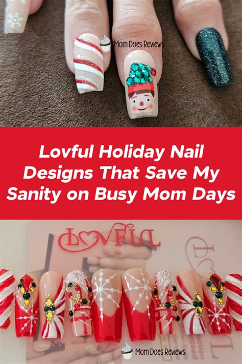 Lovful Holiday Nail Designs That Save My Sanity On Busy Mom Days