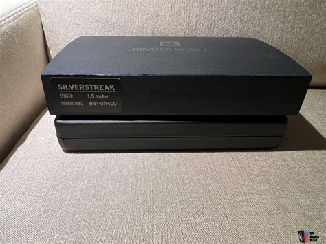 Kimber Kable Silver Streak Wbt Cu Rca 1 5m Photo 4948351 Us Audio Mart