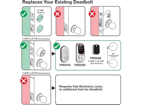 Yale Z Wave Push Button Deadbolt Lock