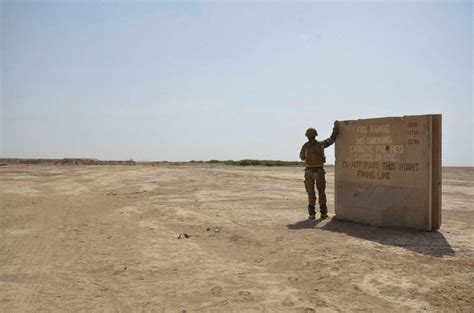 Gazing Foxtrot Range Camp Bastion Helmand Afghanistan Photo © Download Scientific Diagram