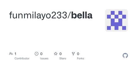 GitHub Funmilayo233 Bella