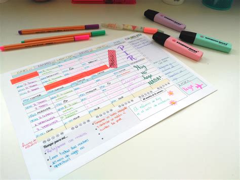 Planificador Para Preparar Oposiciones Y Gestionar El Estudio Semanal