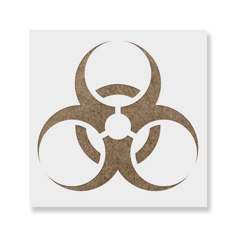 Biohazard Stencil For Industrial Marking All Stencils Made In Usa