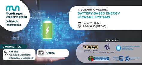 Scientific Meeting On Battery Based Energy Storage Systems Seabat