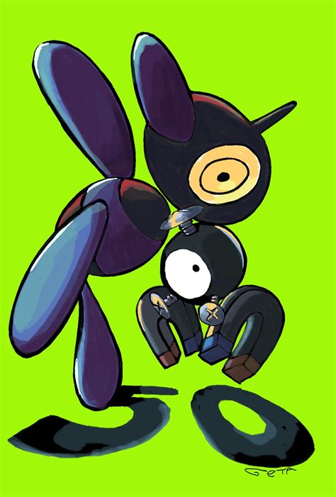 01coil Magnemite Porygon Z Creatures Company Game Freak Nintendo