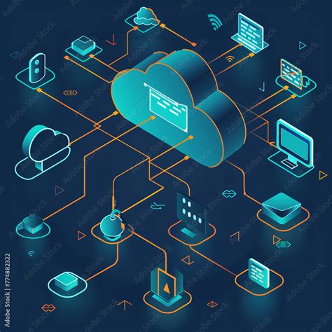 Diagram Of A Phishing Attack Being Blocked By Cloud Security Measures
