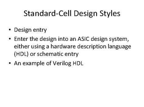 Chapter 1 Vlsi Design Methodology Outline Introduction Vlsi