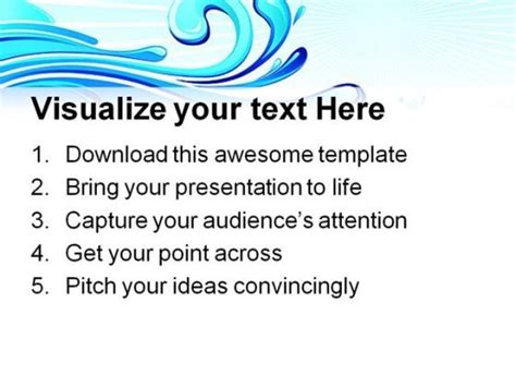 Wave Beach Abstract PowerPoint Themes And PowerPoint Slides