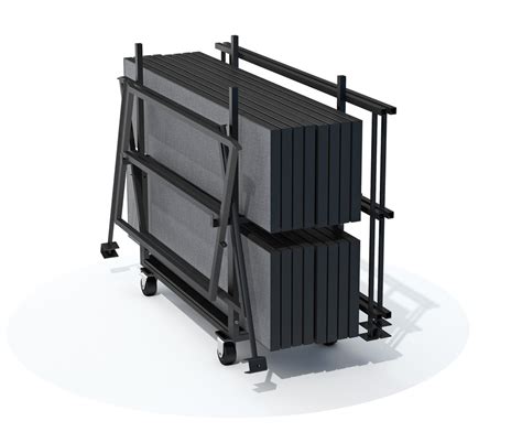Choir Riser Storage Trolley Sas Distribution Australia