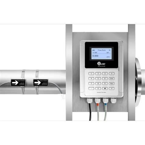 fhs300 wall fixed high accuracy ultrasonic flowmeter heat meter sentec