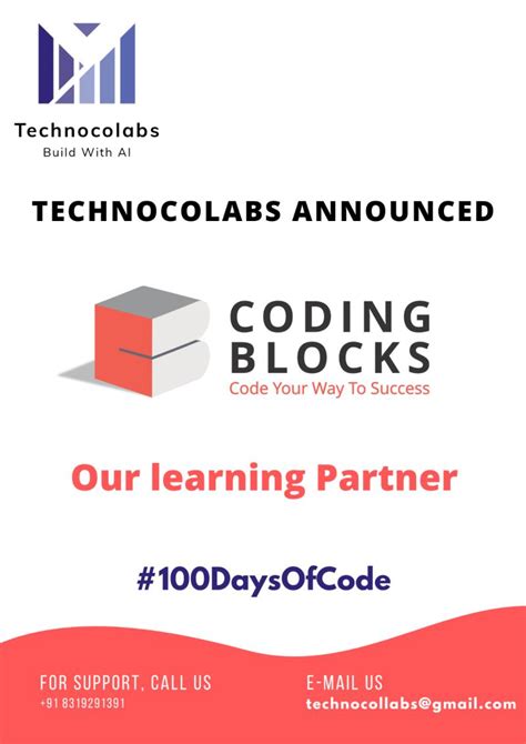 Technocolabs Softwares On Linkedin 100daysofcode Codingisfun Programming 100daysofcode