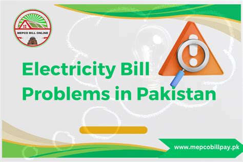 Electricity Bill Problems In Pakistan Mepco Bill Pay Online