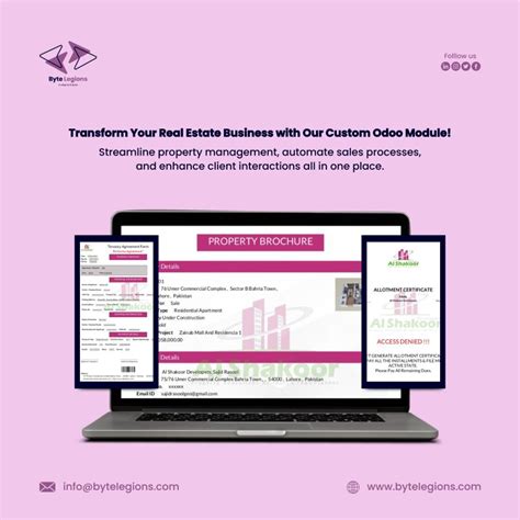 byte legions on linkedin realestatetech odoocustomization