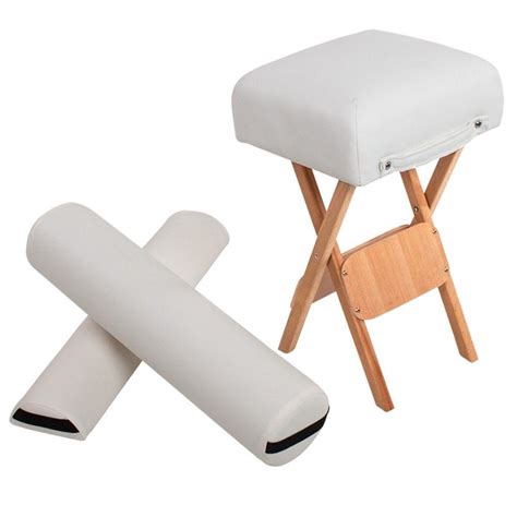 Kit Massage Pro Tabouret Coussin Demi Cylindre Coussin Rouleau