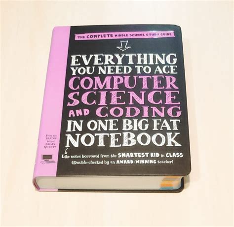 Computer Science And Coding One Big Fat Notebook Homeschool Review