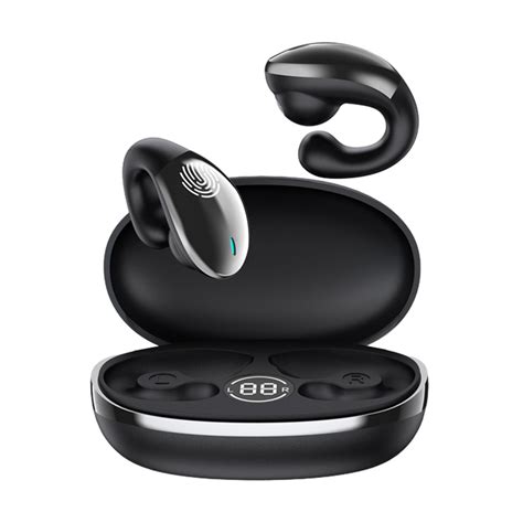 Bluetooth Earphones True Wireless Earphone With Mic Button Control Noise Reduction Earhooks