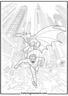 Free Printable Dc Superhero Coloring Pages 2025