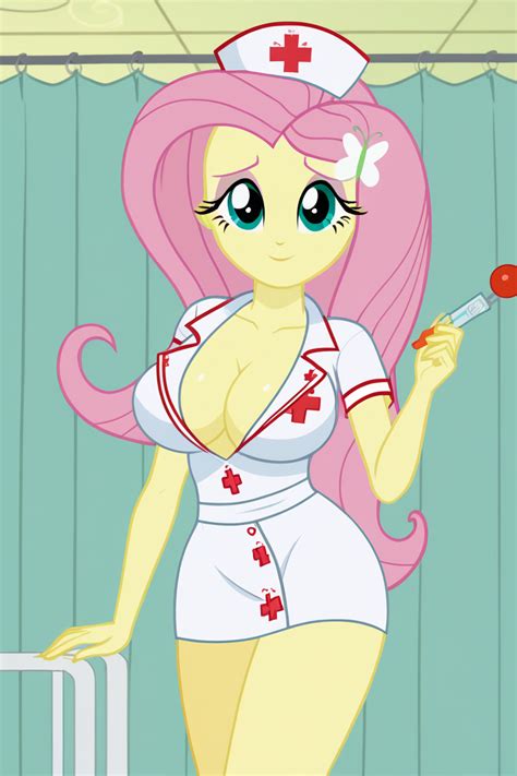 Fluttershy Enfermera Sexy By Raulmeleev2 On Deviantart