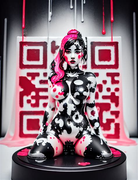 Sexy Drip QR Code Art R Qrcodeart