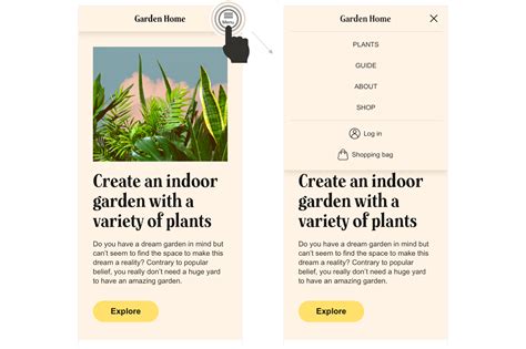 Ways Of Designing An Expandable Mobile Menu